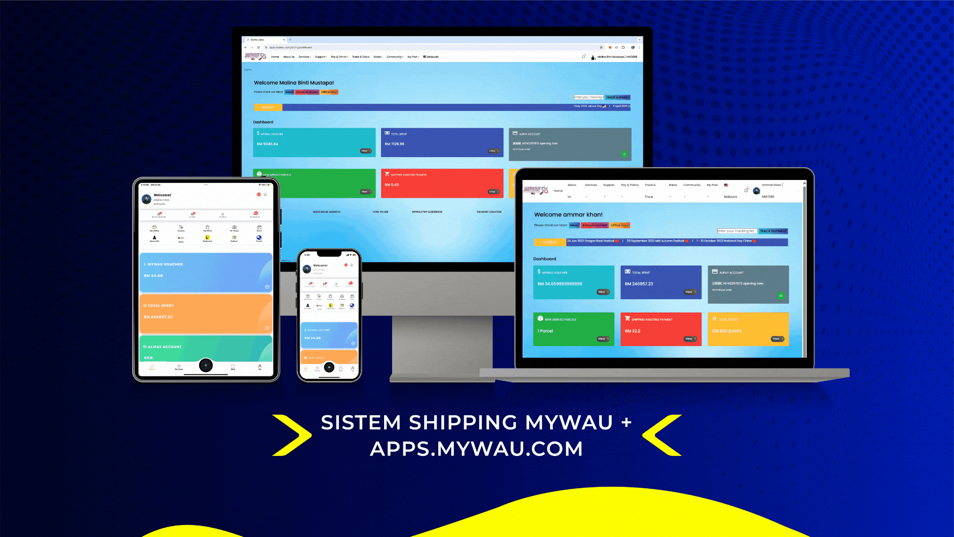 Mywau Shipping System - China To Malaysia - MyWau Shipping
